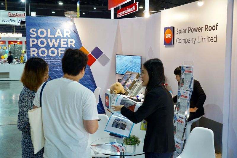 SPR Solar Roof จัดโปรเด็ดออกบูธโฮมโปร แฟร์