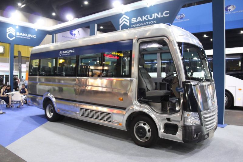 “Sakun C”อวดโฉมมินิบัส ตัวถังซูเปอร์คาร์