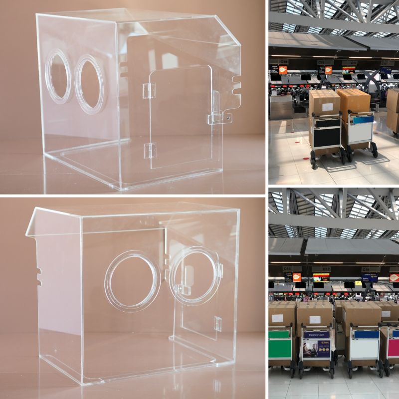 ไทยสมายล์ ขนส่ง Clear Box ให้ร.พ.ทั่วประเทศ