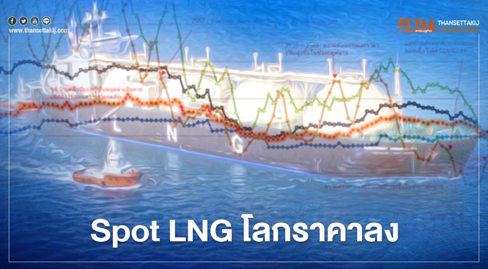 “โควิด” ฉุดราคา “Spot LNG” ปรับตัวลดลง