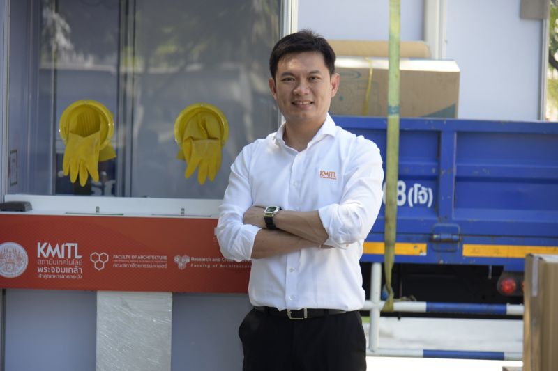 ส่ง“นวัตกรรม KMITL GO FIGHT COVID-19”ช่วยรพ.สมุทรสาคร