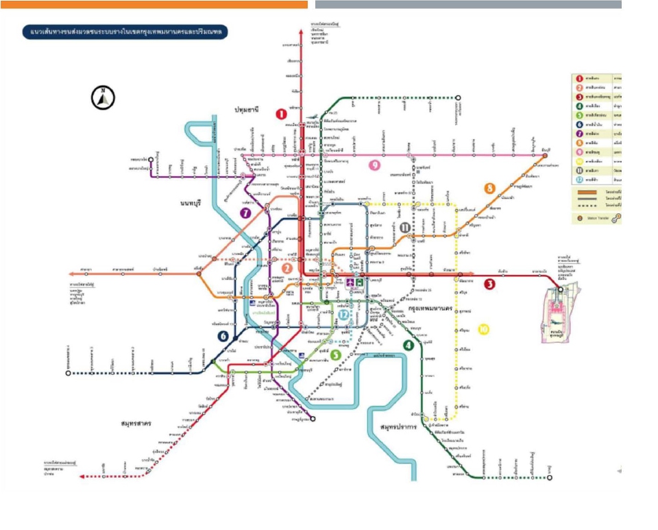 กรมราง ลุย M-Map 2 รถไฟฟ้าเชื่อมโครงข่ายกทม.-ปริมณฑล ระยะ2