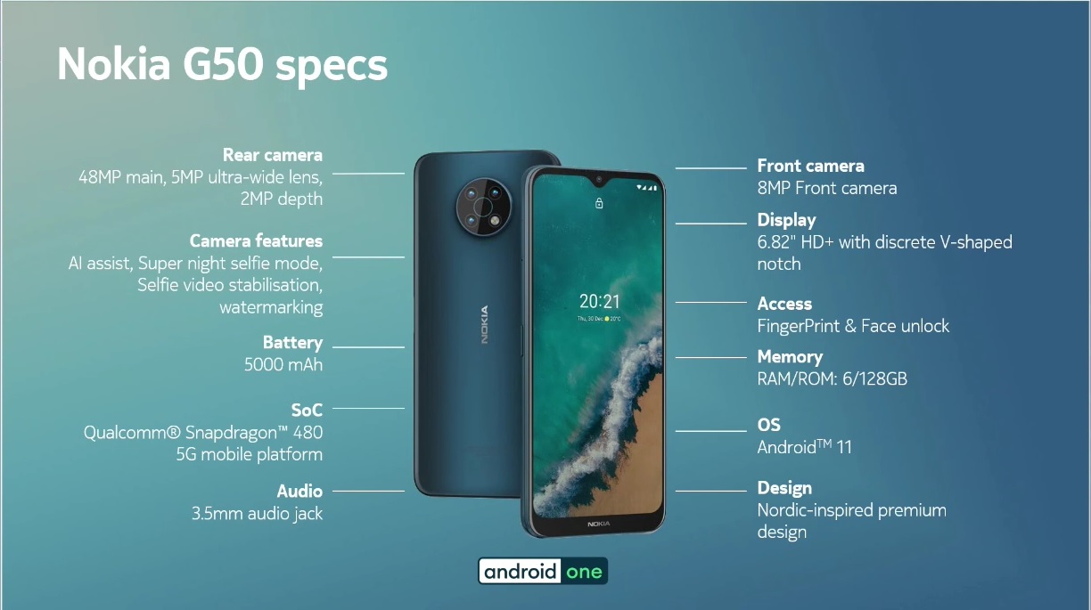 โนเกีย ผนึก ทรู ส่ง Nokia G50 สมาร์ทโฟน 5G เจาะคนรุ่นใหม่