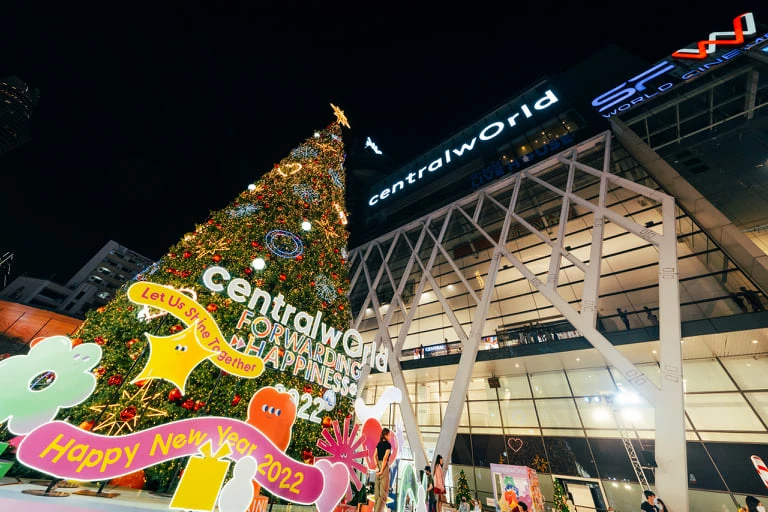 ชมบรรยากาศเคาท์ดาวน์ centralwOrld bangkOk cOuntdOwn 2022