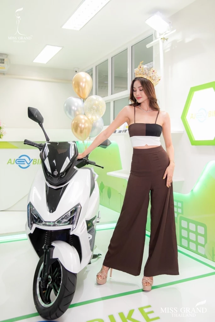 ฮือฮา Bangkok Motorbike Festival 2022 เปิดตัวมอเตอร์ไซค์ไฟฟ้า AJ EV Bike