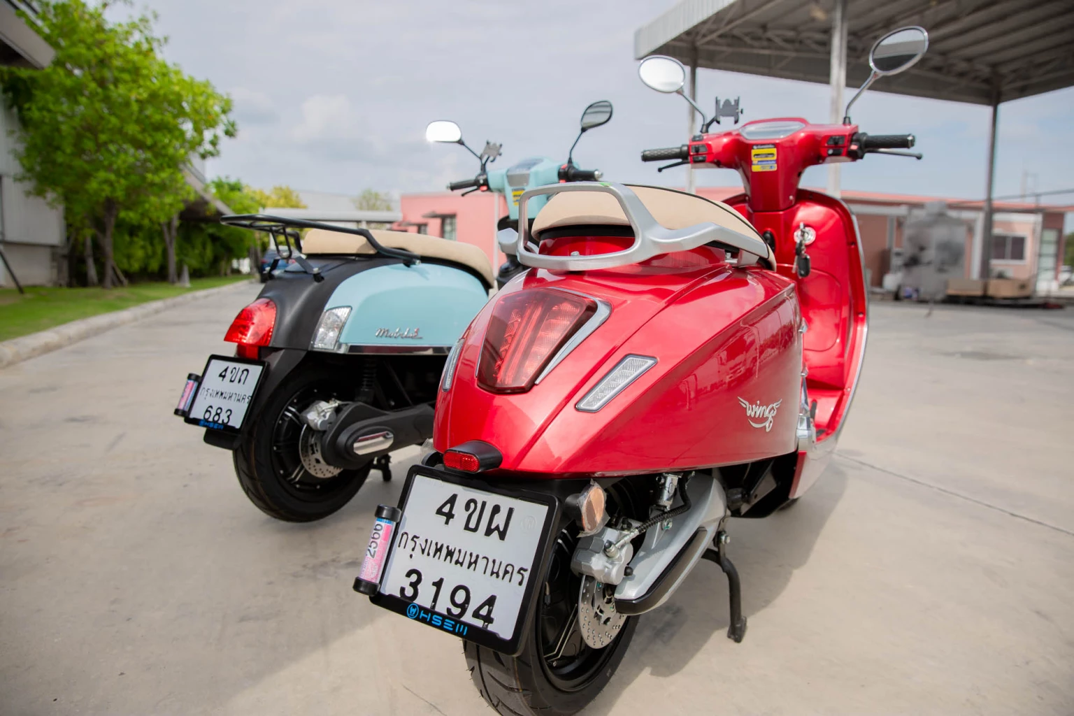 เอช เซม ส่งรถมอเตอร์ไซต์ไฟฟ้า 2 รุ่นลุยตลาดรถเช่า