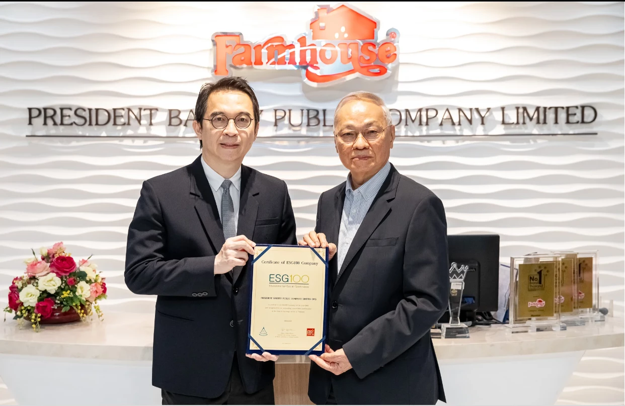 ฟาร์มเฮ้าส์ รั้งทำเนียบอันดับหุ้น ESG100 ต่อเนื่อง7 ปีซ้อน