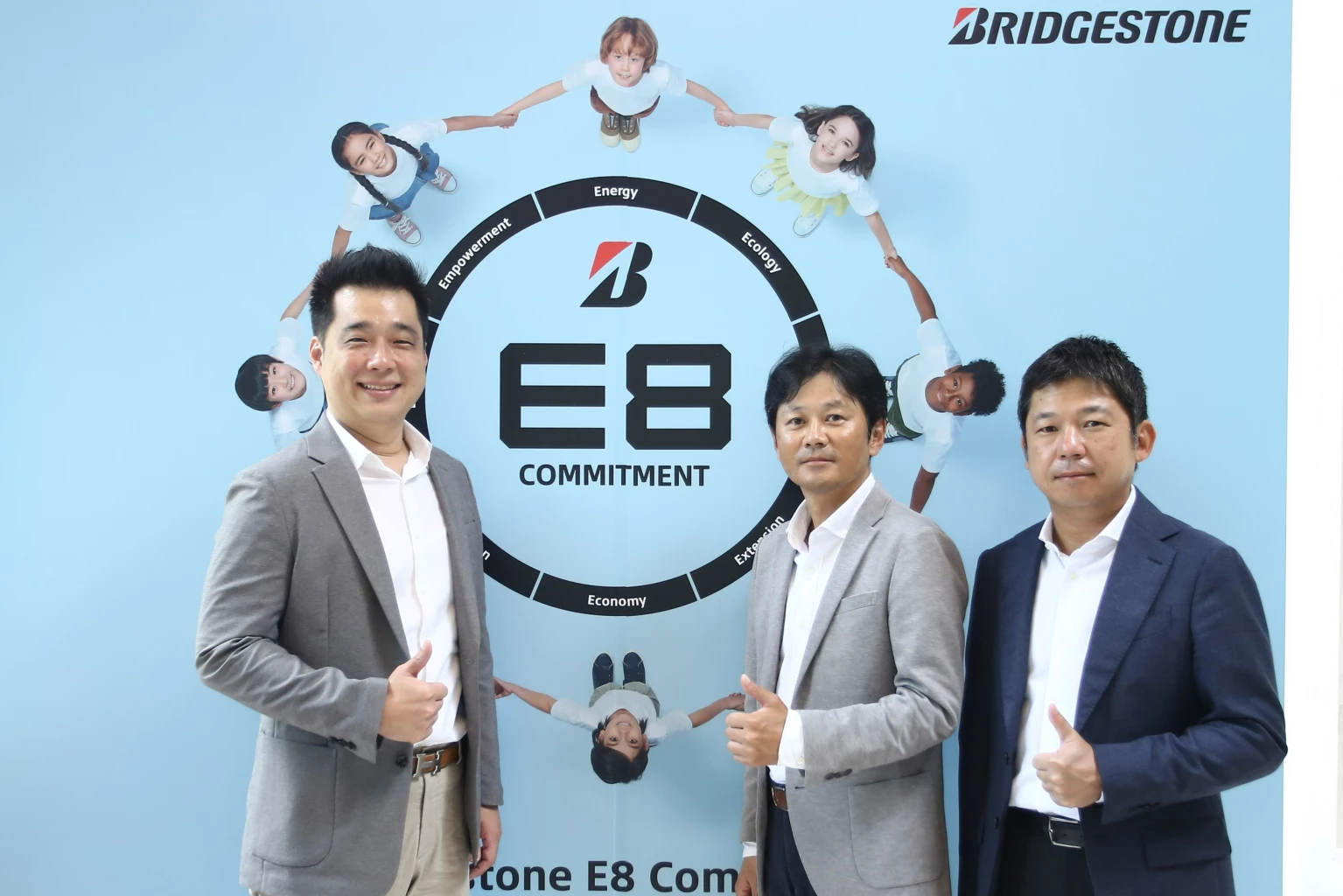 บริดจสโตน ประกาศวิสัยทัศน์ Bridgestone E8 Commitment
