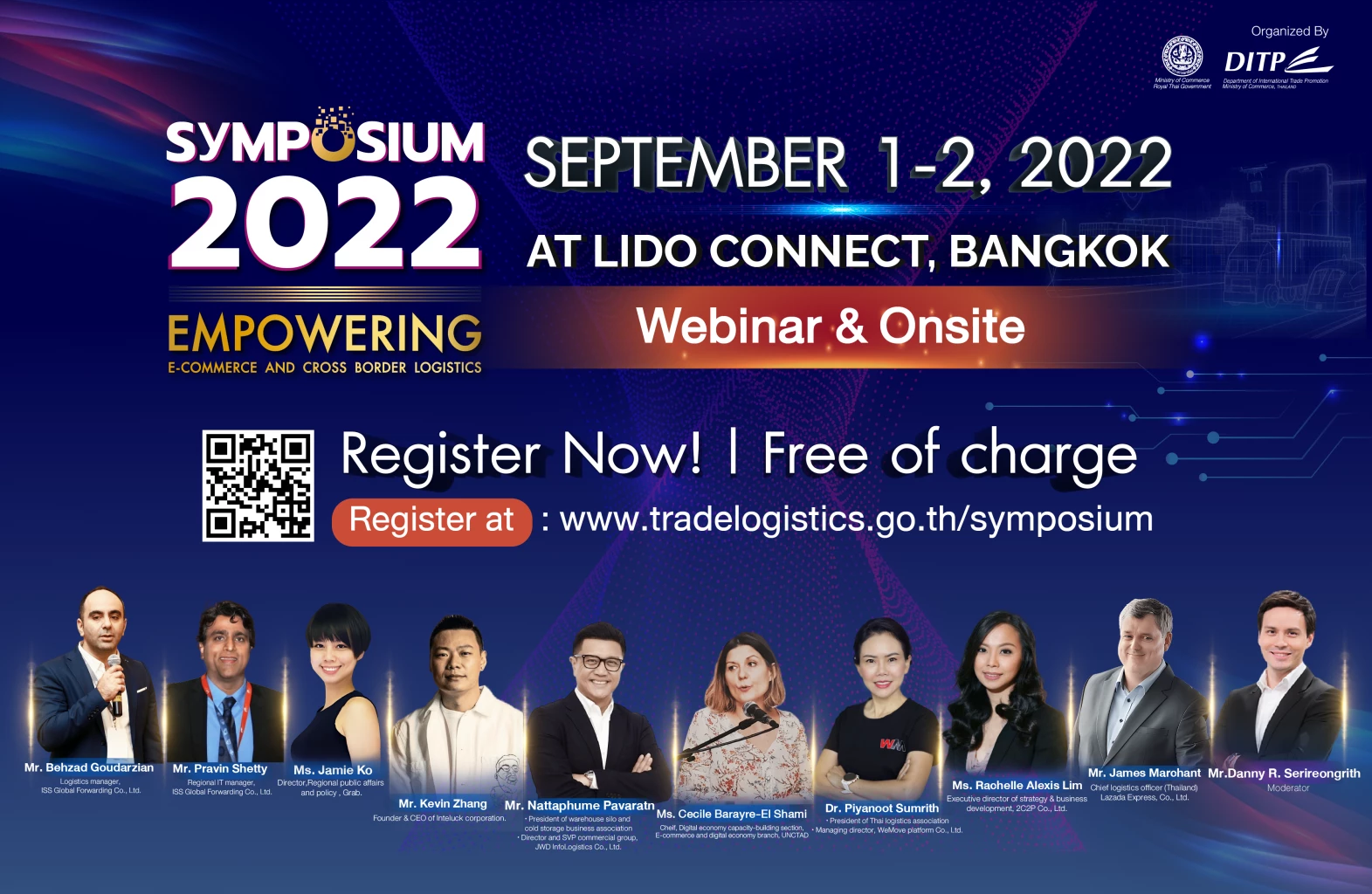 พาณิชย์-DITP จัด Symposium โลจิสติกส์การค้าระหว่างประเทศ