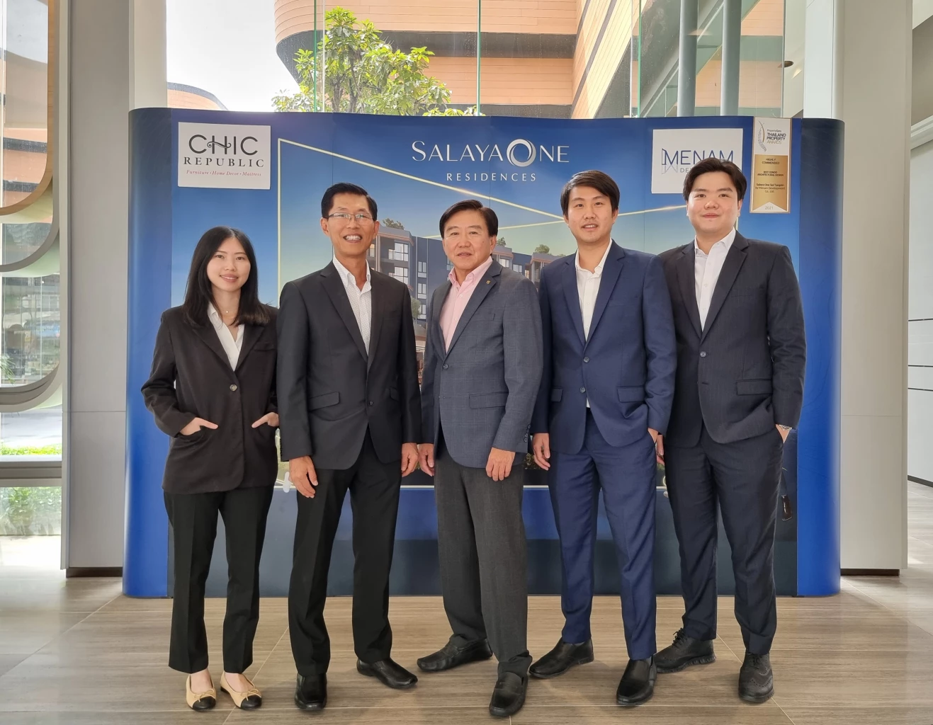 CHIC เซ็นสัญญา Menam Development คว้างานออกแบบ-ตกแต่ง โครงการ ศาลายาวัน ...