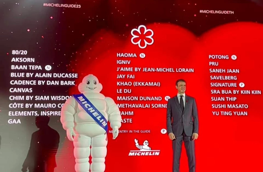 เปิดตัวคู่มือ “มิชลิน ไกด์ ประเทศไทย 2566” 38 ร้านอาหารคว้า “ดาวมิชลิน”ปี66