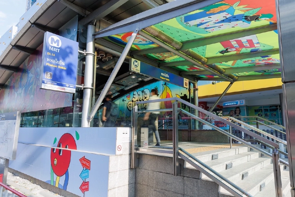 BEM-BMN พลิกโฉม เมโทร อาร์ต แลนด์มาร์คใหม่สถานีพหลโยธิน