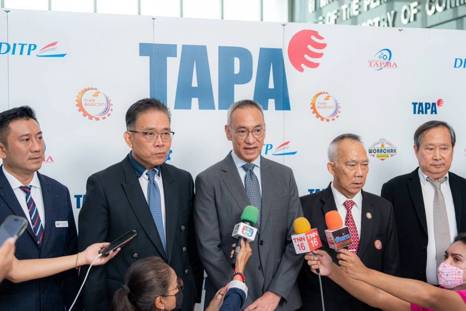 พาณิชย์โชว์ศักยภาพผู้นำชิ้นส่วนยานยนต์โลกในงานTAPA2023