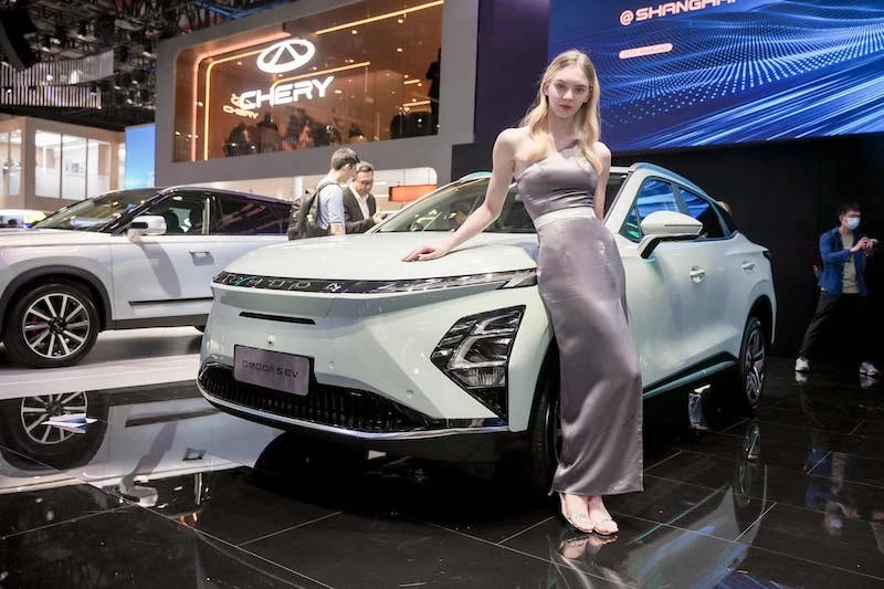เชอรี่ ฟื้นธุรกิจในไทยเน้นรถยนต์ไฟฟ้า เปิดตัว Chery Omoda 5 EV ต้นปี 2024