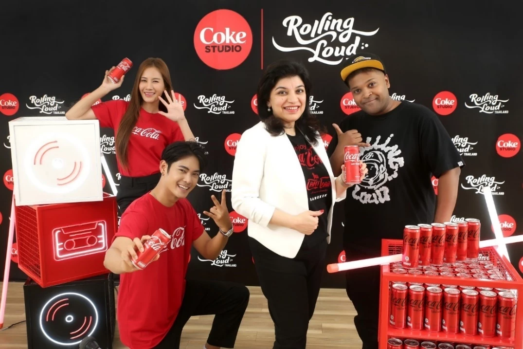“COCA-COLA” จับมือ Rolling Loud จัดเทศกาลดนตรีฮิปฮอปรับสงกรานต์