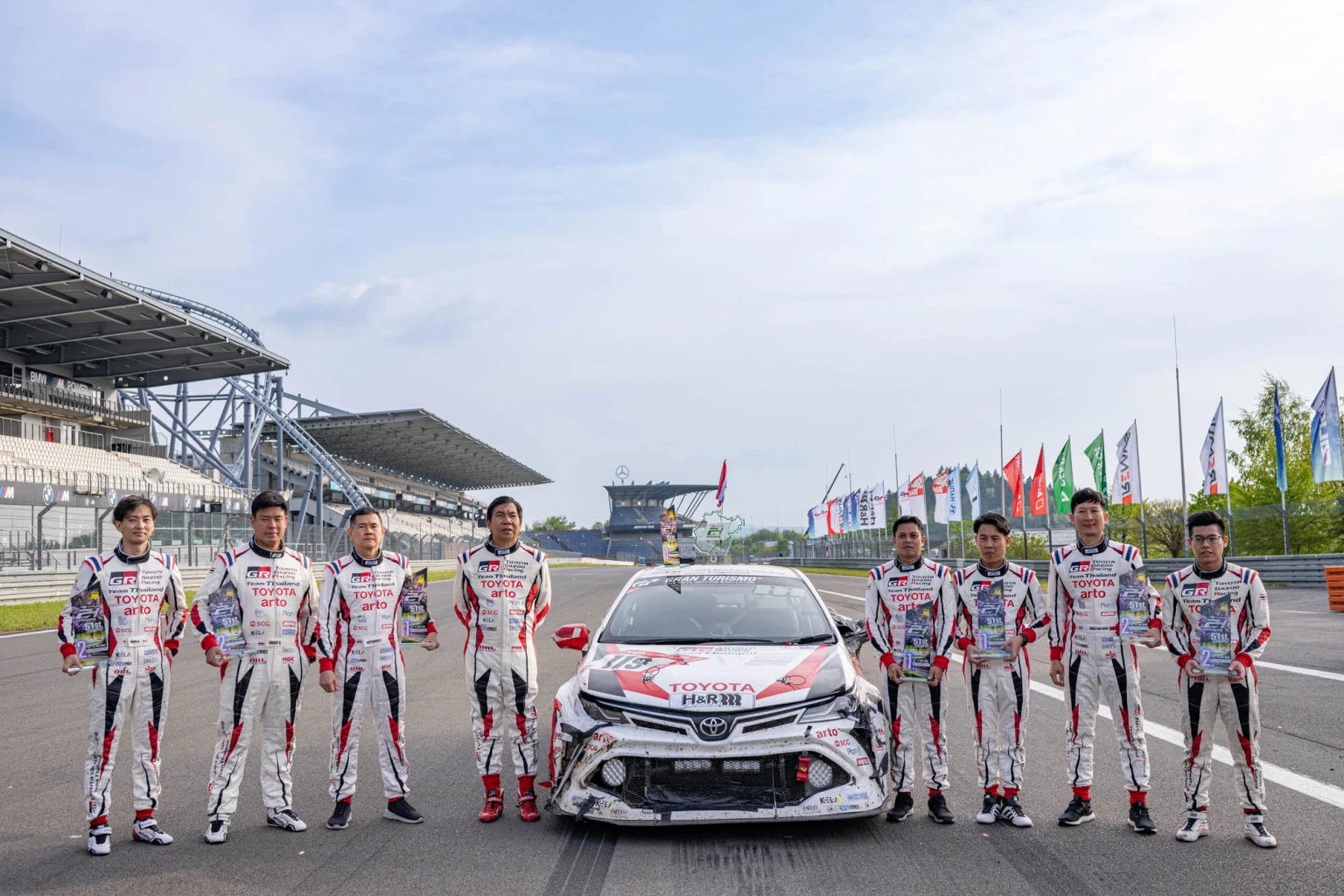Toyota Gazoo Racing Team Thailand คว้าแชมป์สมัย 4 ที่นูร์เบอร์กริง