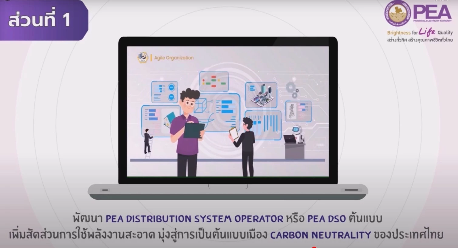 PEA มุ่งสู่ Smart Grid to Smart City จังหวัดแม่ฮ่องสอน