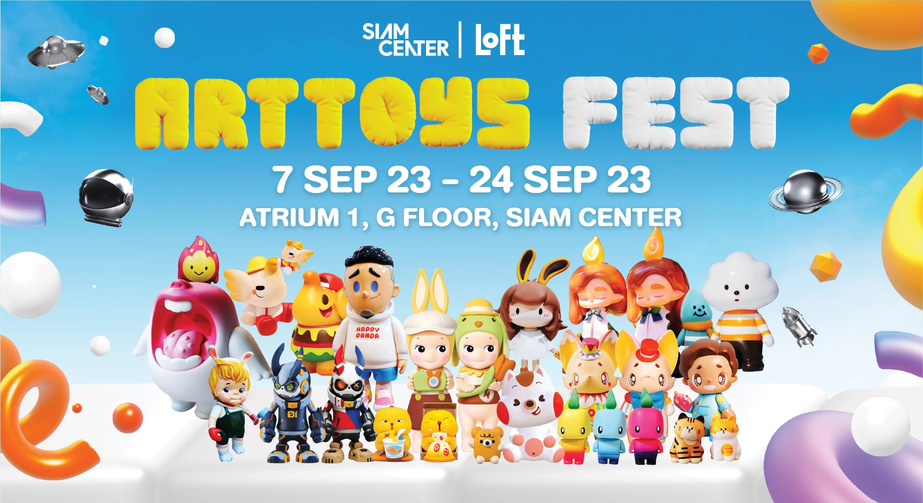 “สยามเซ็นเตอร์” ร่วมกับ “ลอฟท์” จัดงาน “ART TOYS FEST” สุดยิ่งใหญ่