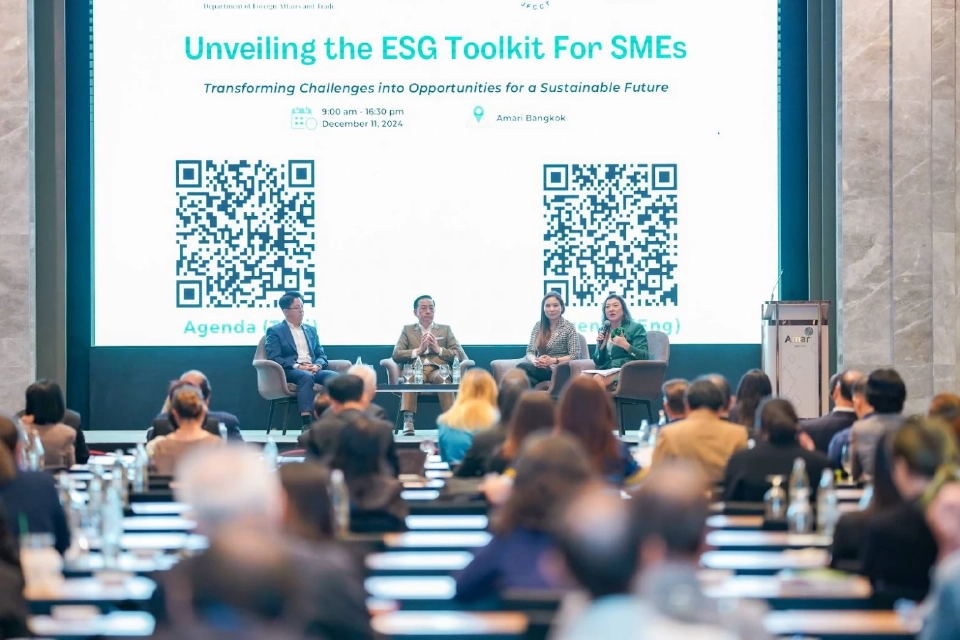 สสว. เปิดตัว "คู่มือ ESG สำหรับ SMEs" พลิกโอกาสตลาดโลกสีเขียว