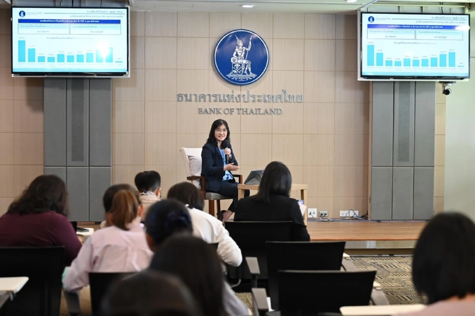 "SMEs-เช่าซื้อ" ฉุดสินเชื่อแบงก์ Q4/67 หดตัว 0.4%