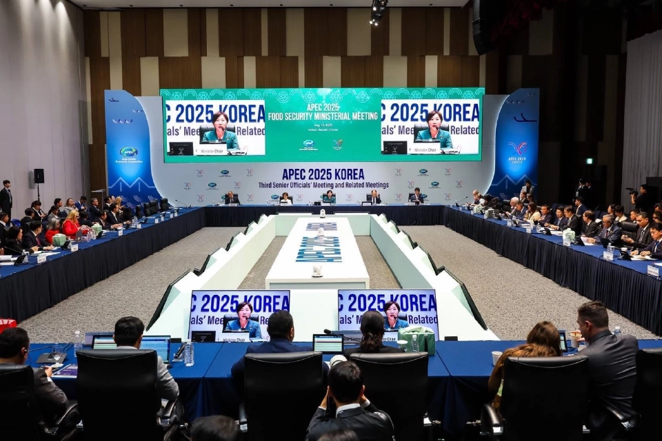 กษ. โชว์วิสัยทัศน์ APEC 2025 ชู นวัตกรรม-AI หัวใจขับเคลื่อนเกษตรไทย