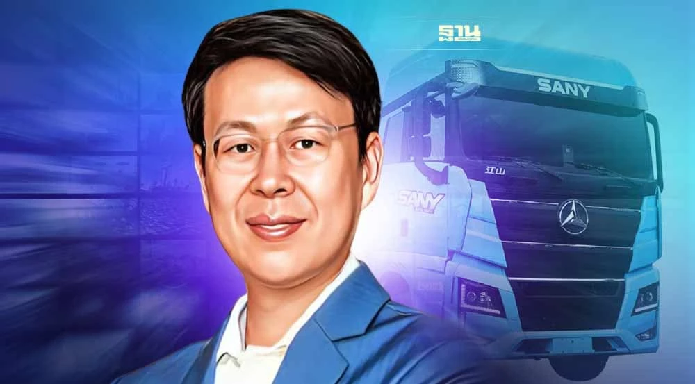 ลีดเวย์ เตรียมเปิดตัวรถบรรทุกหัวลากไฟฟ้า EV แบรนด์ SANY