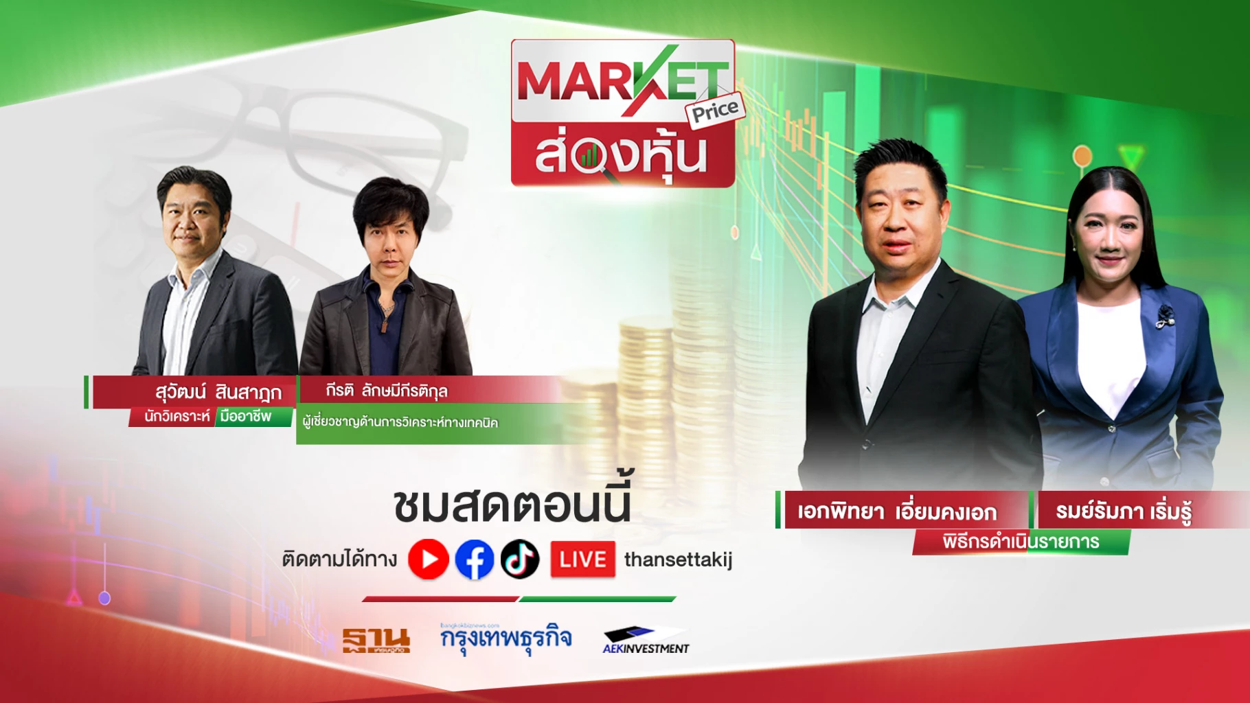 ส่องหุ้น | MARKET PRICE | [LIVE] | 06/12/65