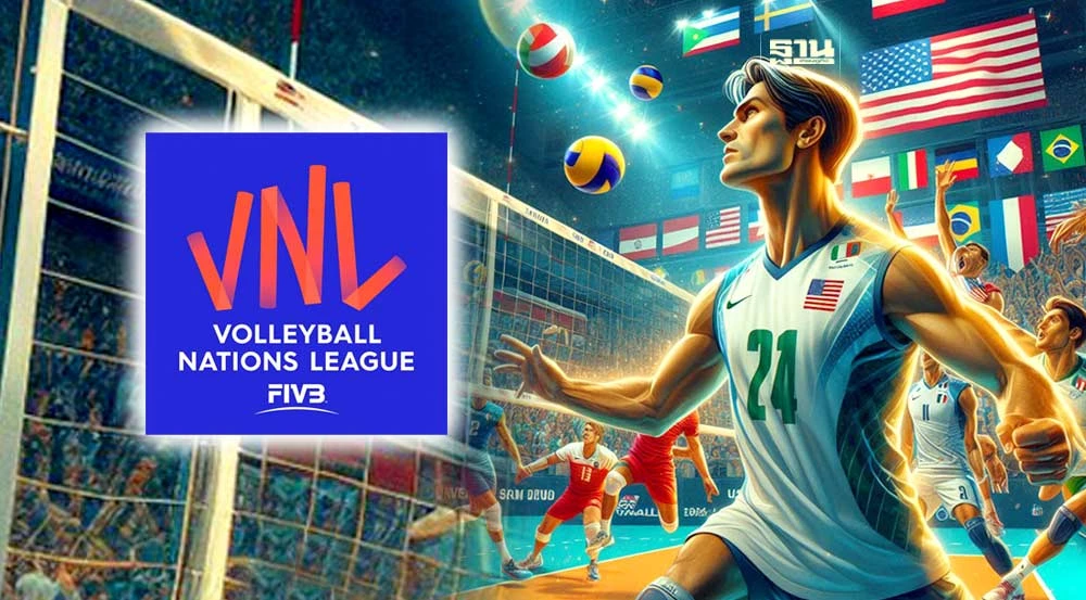 ตารางถ่ายทอดสดวอลเลย์บอลชายเนชันส์ลีก VNL 2024 วันนี้ 7 มิ.ย. 67